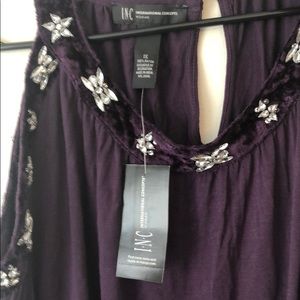 INC International Concepts | Tops | New Inc Blouse Size X Purple | Poshmark